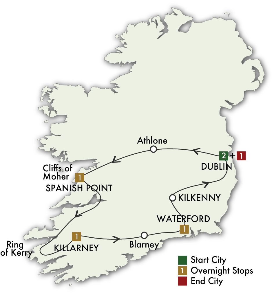 Evergreen Ireland South | CIE Tours