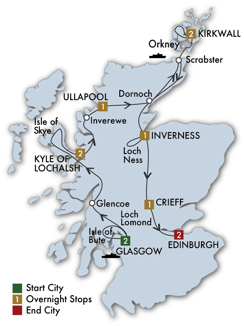Scottish Isles and Glens | CIE Tours